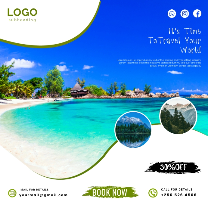 tour Template | PosterMyWall