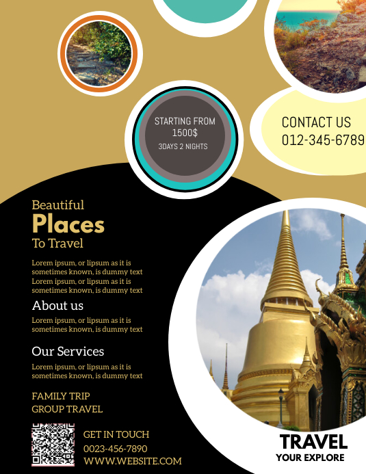 TOUR FLYER Template | PosterMyWall