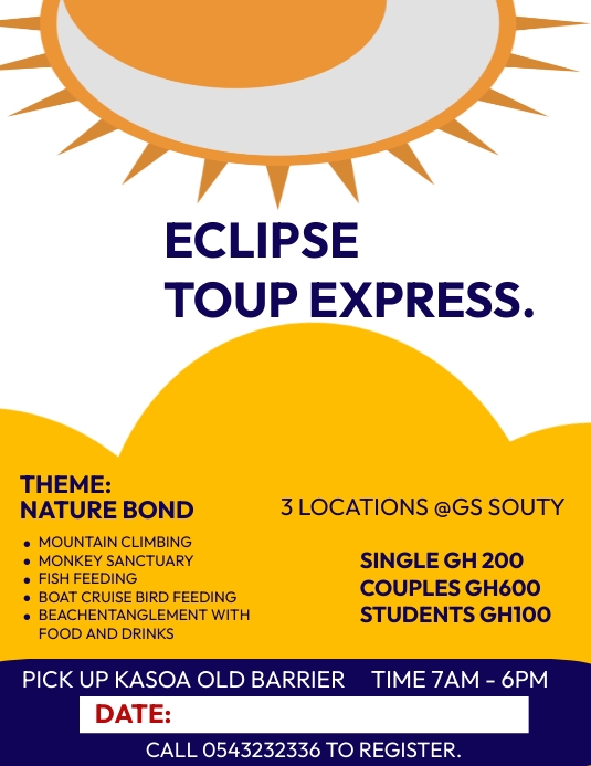 Tour Flyer Template | PosterMyWall