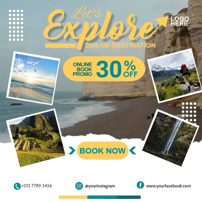 Tourism Video Ads Template | PosterMyWall