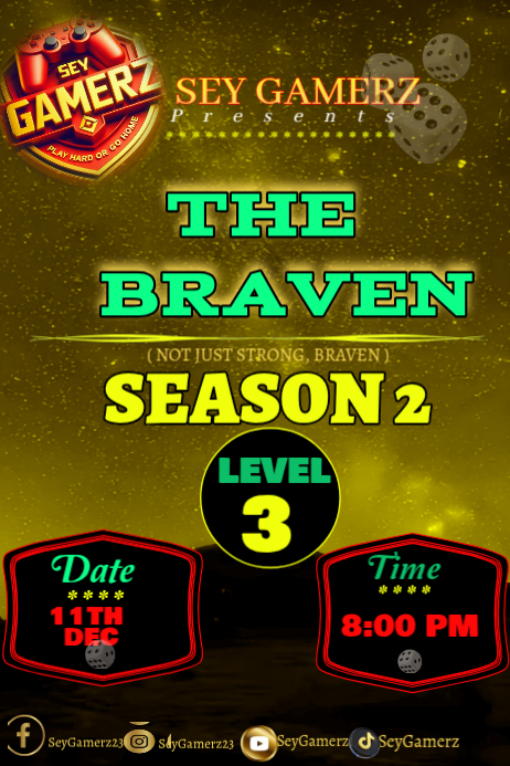 Tournament announcement Gaming flyer Template | PosterMyWall