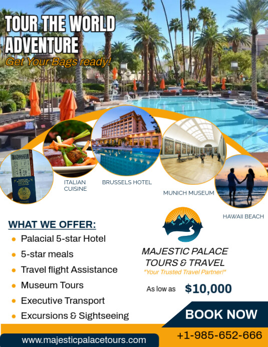 Copy of Tours & Travels Ad | PosterMyWall