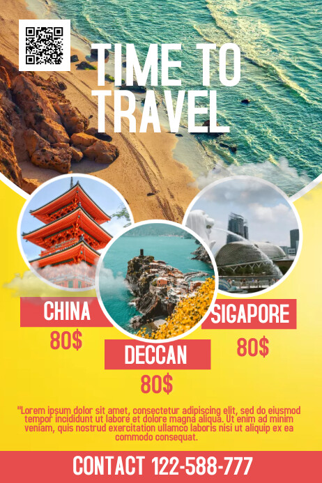Plantilla de Tours and travel flyers | PosterMyWall
