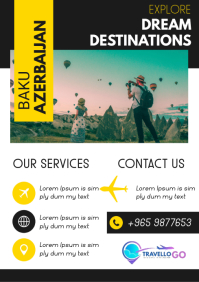 TRAVEL AND TOUR Template | PosterMyWall