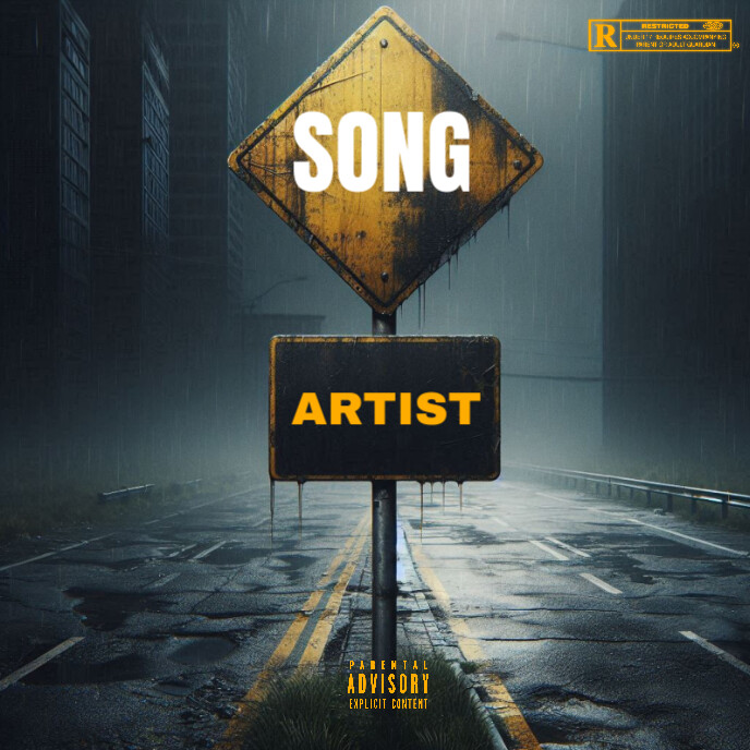 Tower mixtape cover art template | PosterMyWall