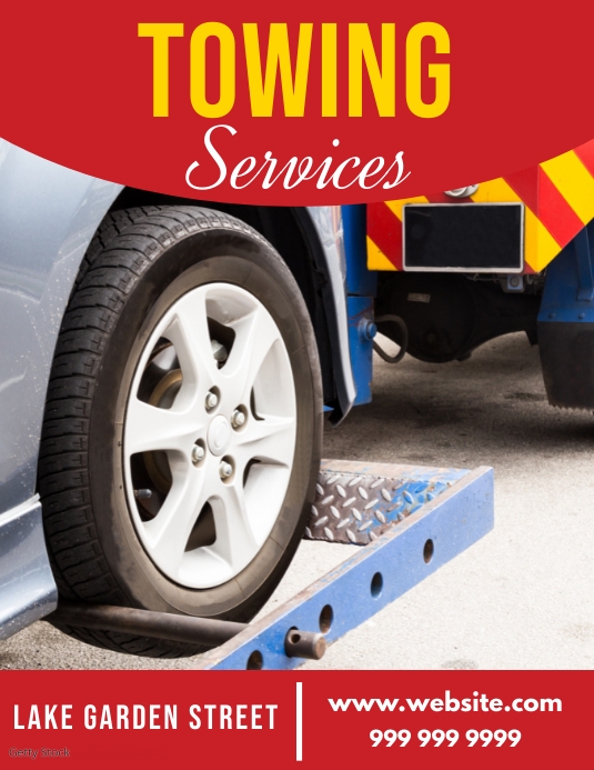 towing Template | PosterMyWall