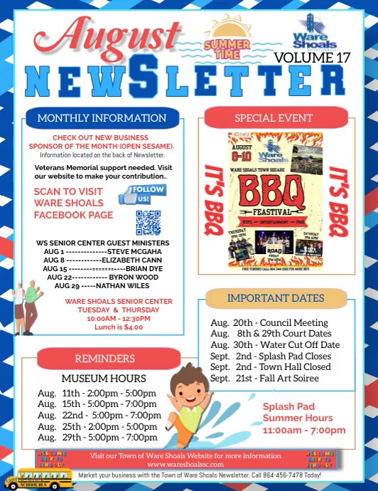 Town Newsletter Template | PosterMyWall
