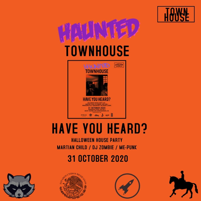 TOWNHOUSE Template | PosterMyWall