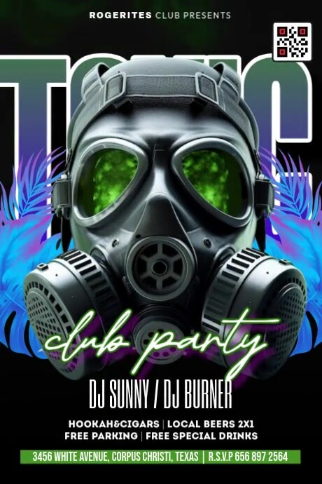 Copy of Toxic Club Party | PosterMyWall