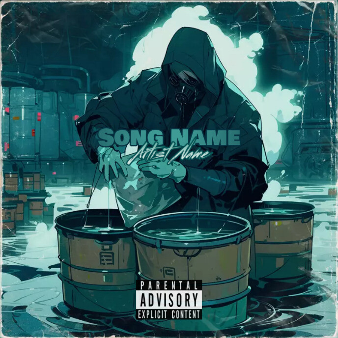 Toxic Cover Album music art trap mixtape rap Template | PosterMyWall