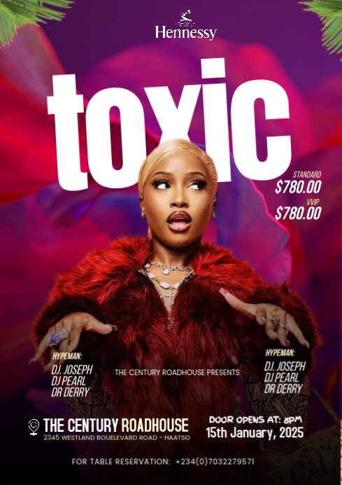 Toxic Party Night Poster Design Template | PosterMyWall