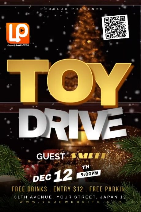 Copy of Toy Drive Collection | PosterMyWall
