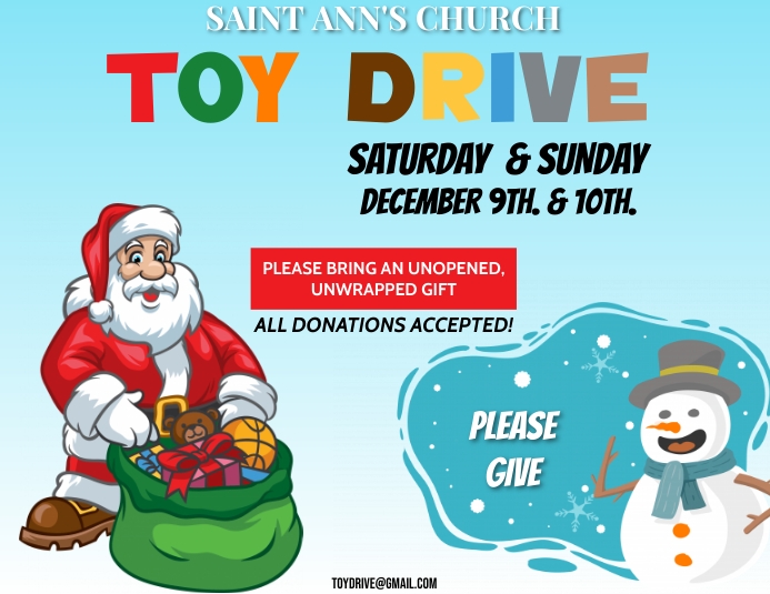 TOY DRIVE Template | PosterMyWall