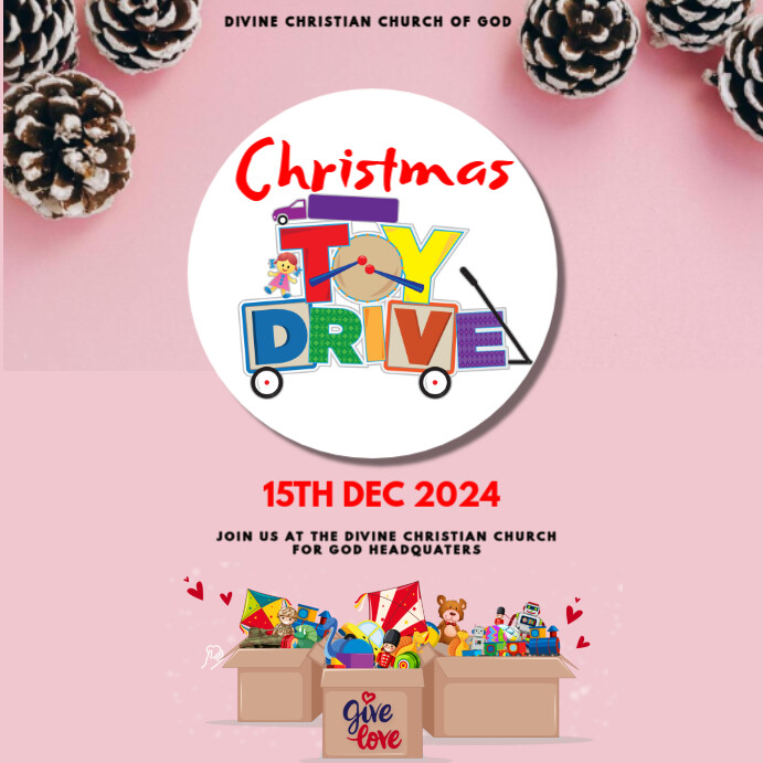 toy drive Template | PosterMyWall