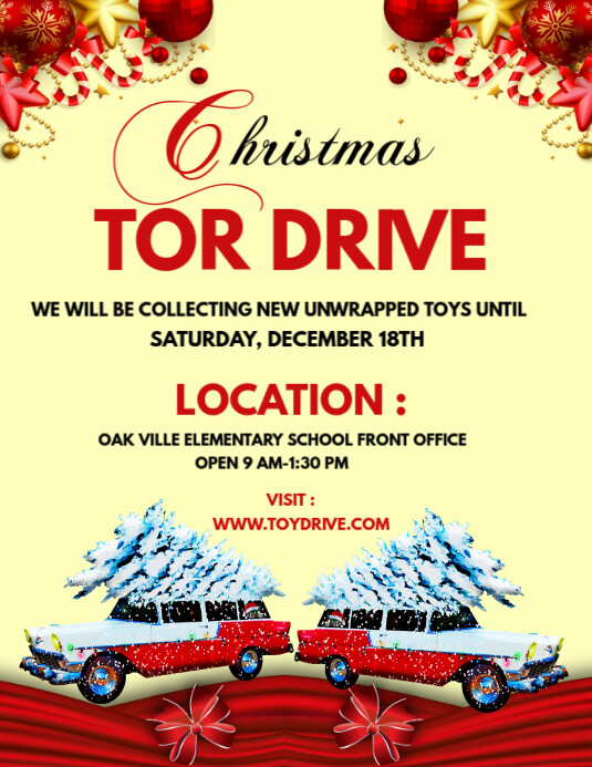 Toy drive Template | PosterMyWall