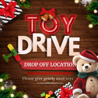 toy drive template | PosterMyWall