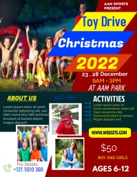 toy drive flyer Template | PosterMyWall