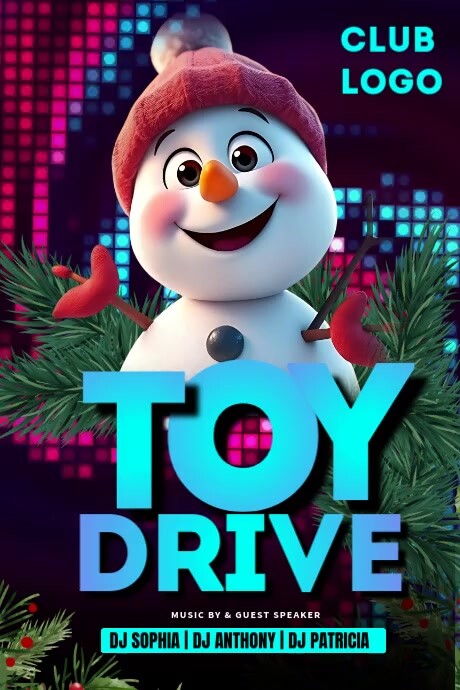 Toy Drive Poster Template | PosterMyWall