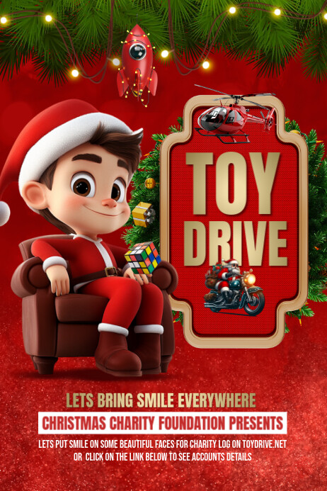 Copy of Toy drive poster | PosterMyWall