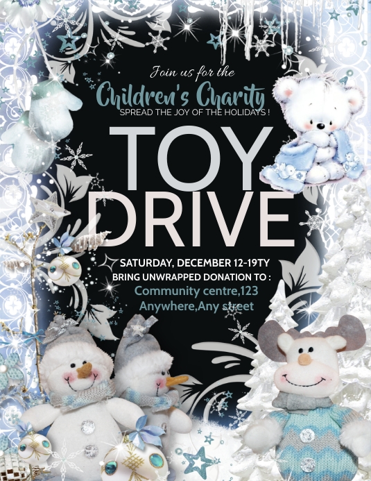 Copy of toy drive poster | PosterMyWall