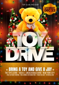 Toy Drive Poster Template | PosterMyWall