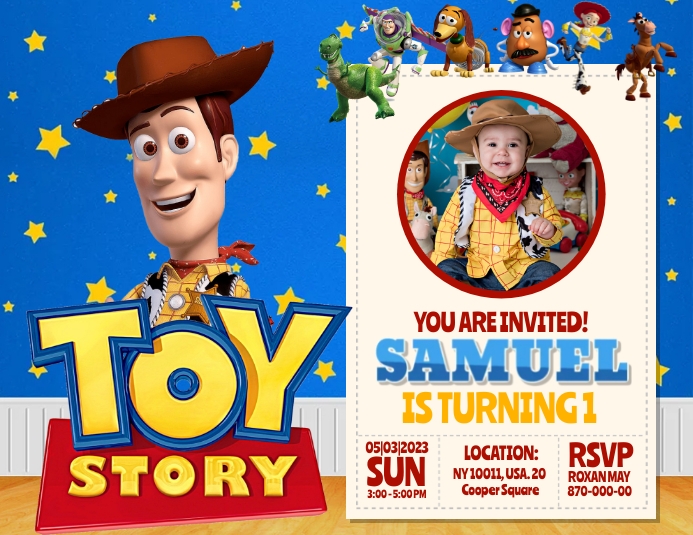 Toy Story Template | PosterMyWall