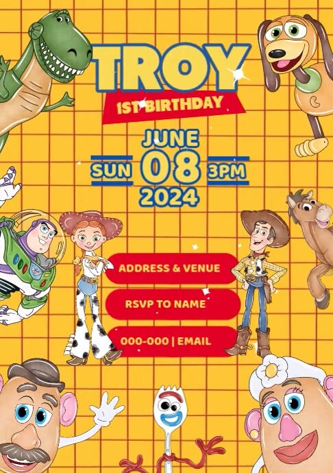 toy story Template | PosterMyWall