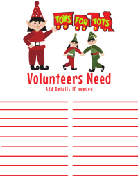 7,710+ toys for tots sign-up sheet Customizable Design Templates ...