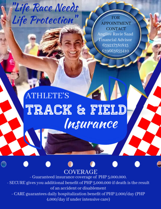 Track & Field Postcard Template | PosterMyWall