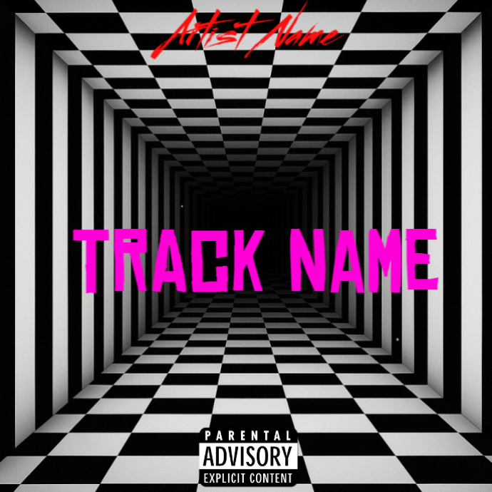 Track Album Cover Artwork Template | PosterMyWall