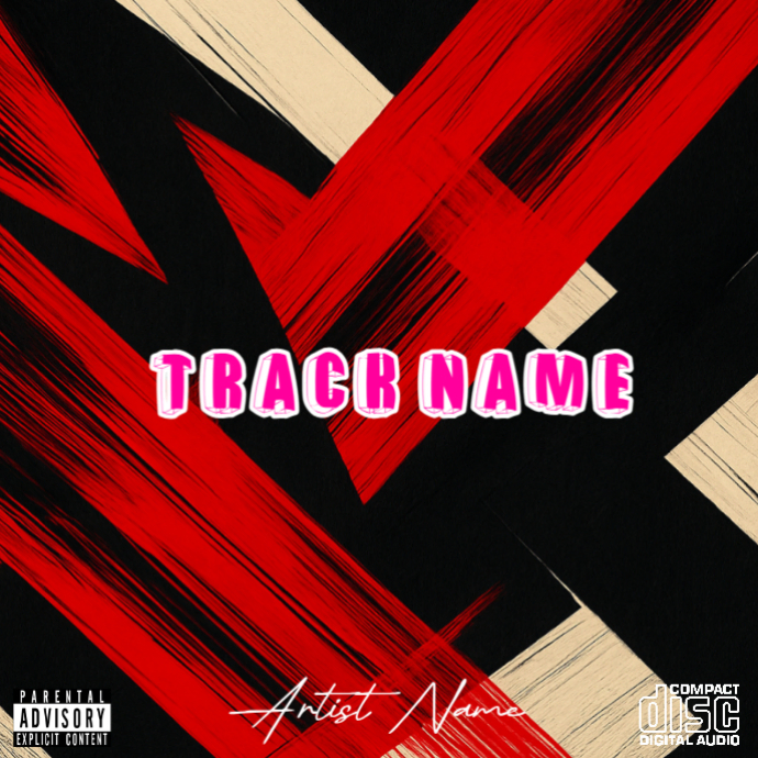 Modèle Track Album Cover Artwork Template | PosterMyWall