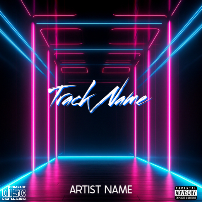 Track Album Cover Template | PosterMyWall