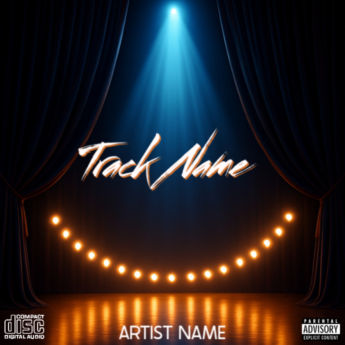 Track Album Cover Template | PosterMyWall