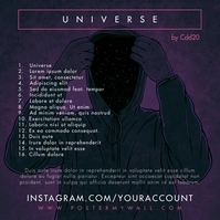 Album Track List Template | PosterMyWall