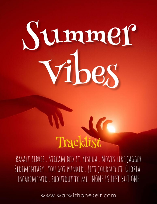 Tracklist Template | PosterMyWall