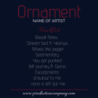 Tracklist Template | PosterMyWall