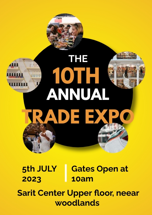 Trade expo flyer Template | PosterMyWall
