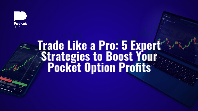 Copy of Trade pocket option YouTube thumbnail | PosterMyWall