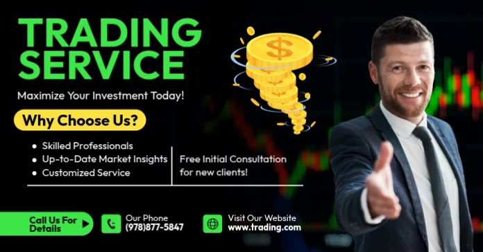 Trading Service Template | PosterMyWall