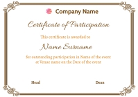 Traditional Certificate 10 Template | PosterMyWall