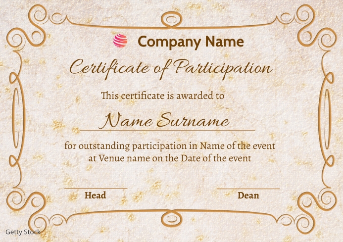 Traditional Certificate 3 Templat | PosterMyWall