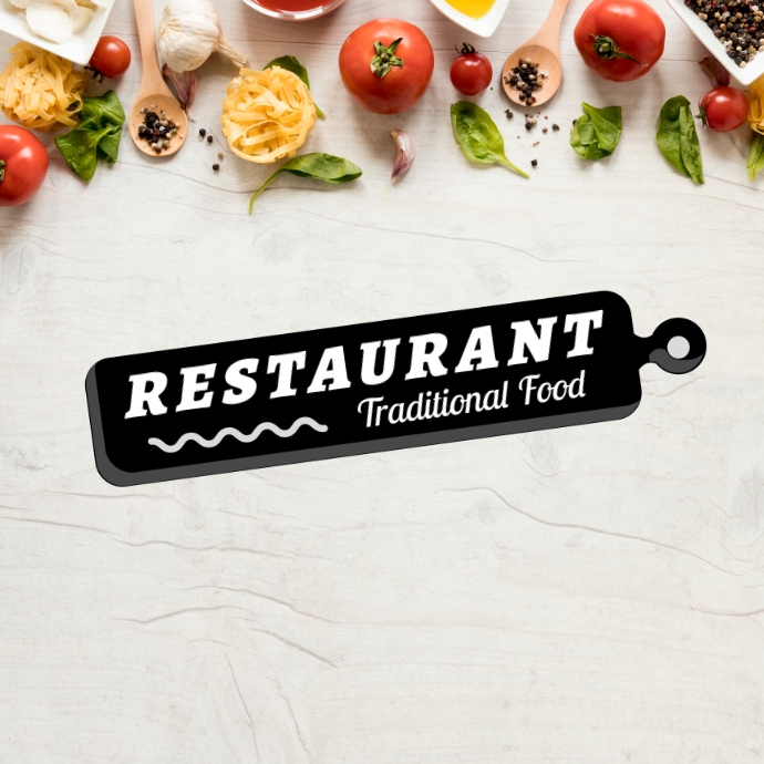 Traditional Food Logo Template | PosterMyWall