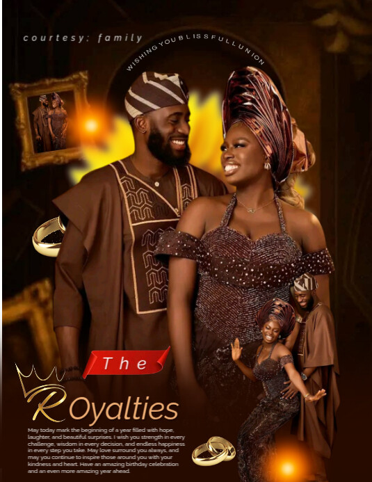 Copy of Traditional Wedding Poster | PosterMyWall