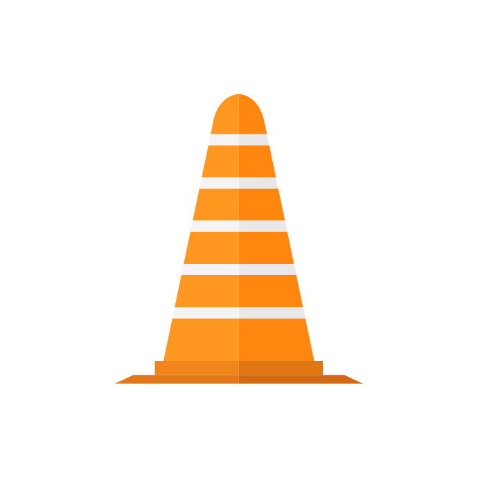 Traffic cone Template | PosterMyWall