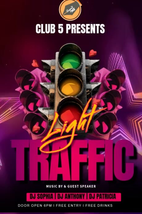 Plantilla de Traffic Light Poster | PosterMyWall