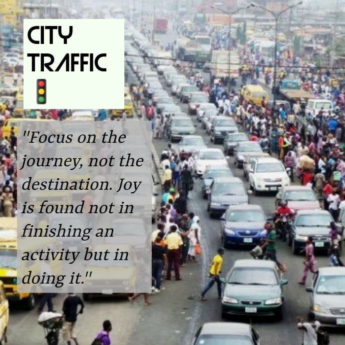 Plantilla de Traffic Motivational Quotes | PosterMyWall