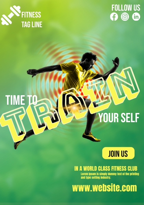 Train Ads Template | PosterMyWall