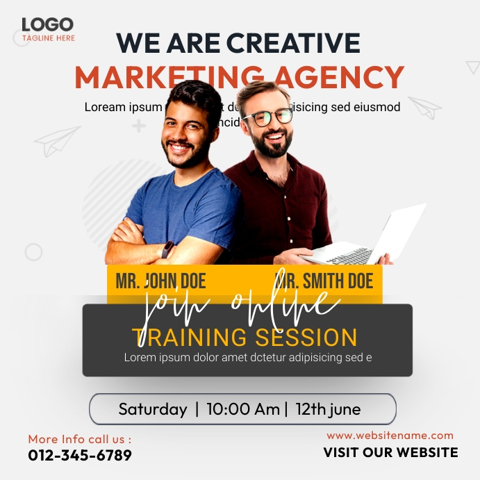 Training Agency Template | PosterMyWall