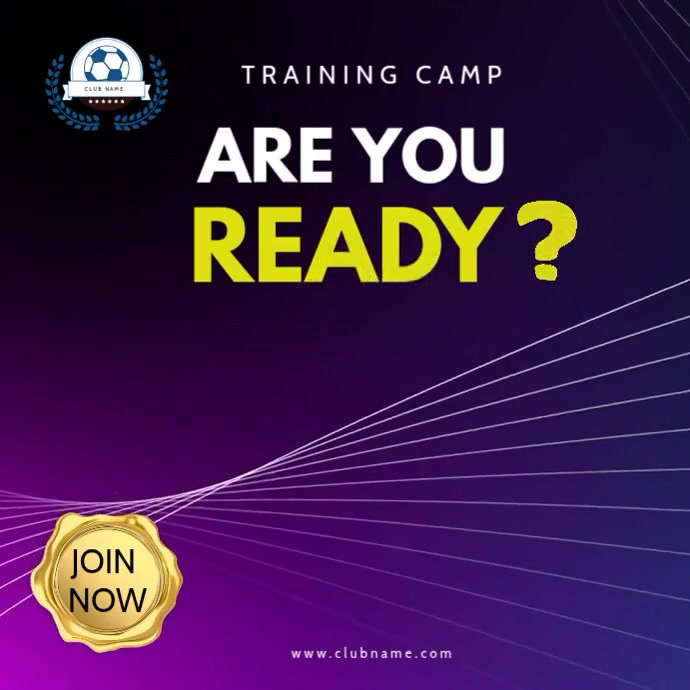 training camp soccer ad Template | PosterMyWall