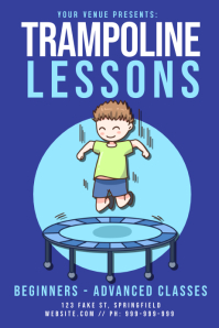 Customizable Design Templates for trampoline | PosterMyWall